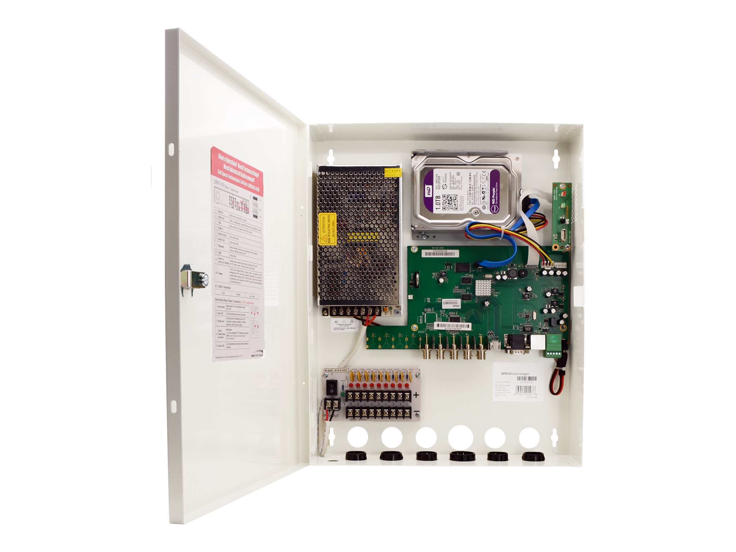 8 CHANNEL 4MP TVI WALLMOUNT DVR | Overview, Specs, Details | SHI