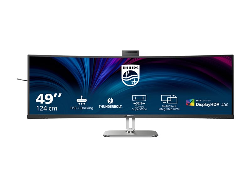 Philips 49B2U6903CH - 6000 Series - écran LED - incurvé - 49" - HDR ...