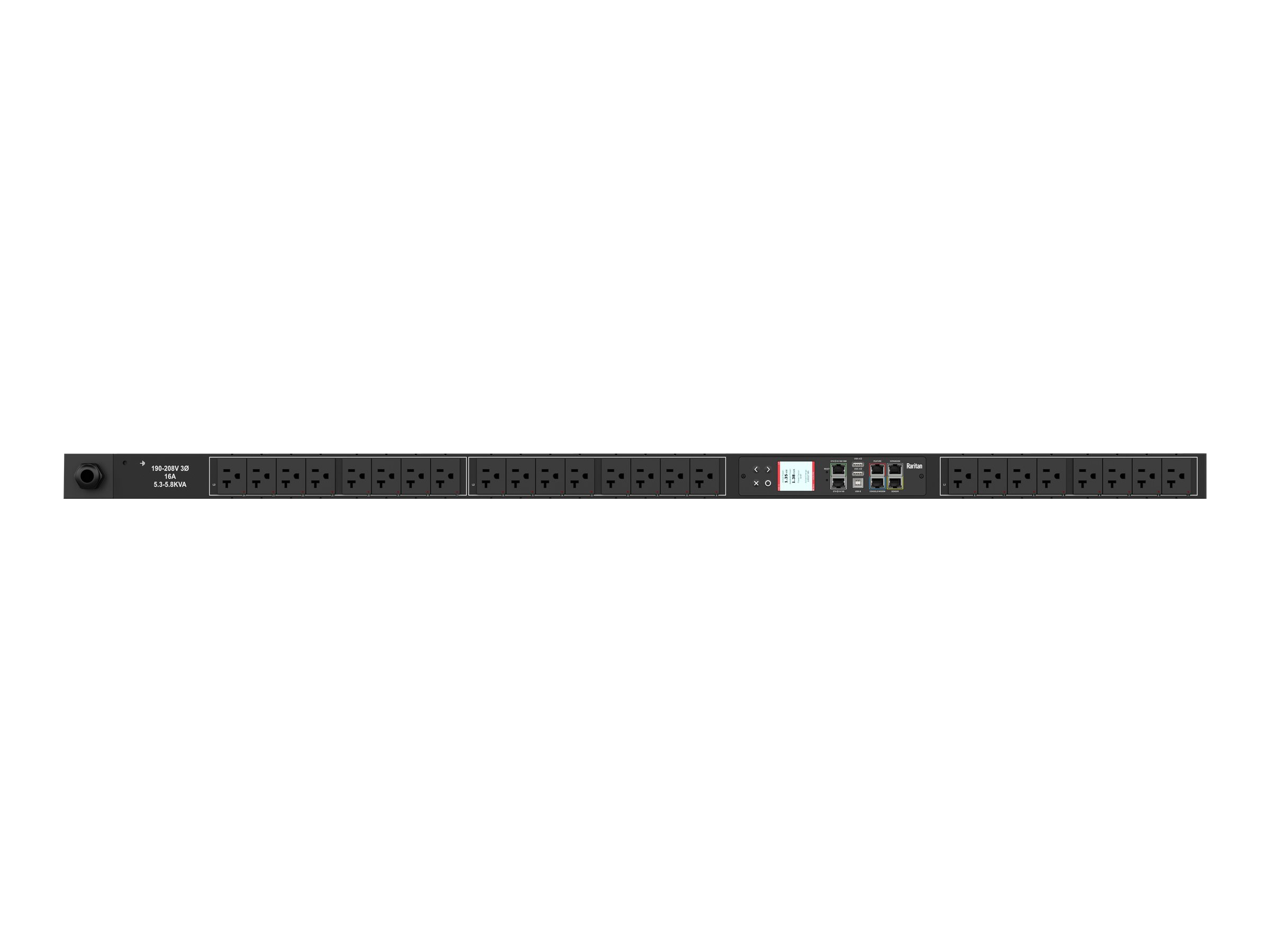 Raritan PX intelligent rack PDU series PX3-5561 | Overview, Specs ...