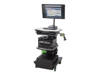 Newcastle Systems NB480-LI Mobile Powered Workstation - cart - black
