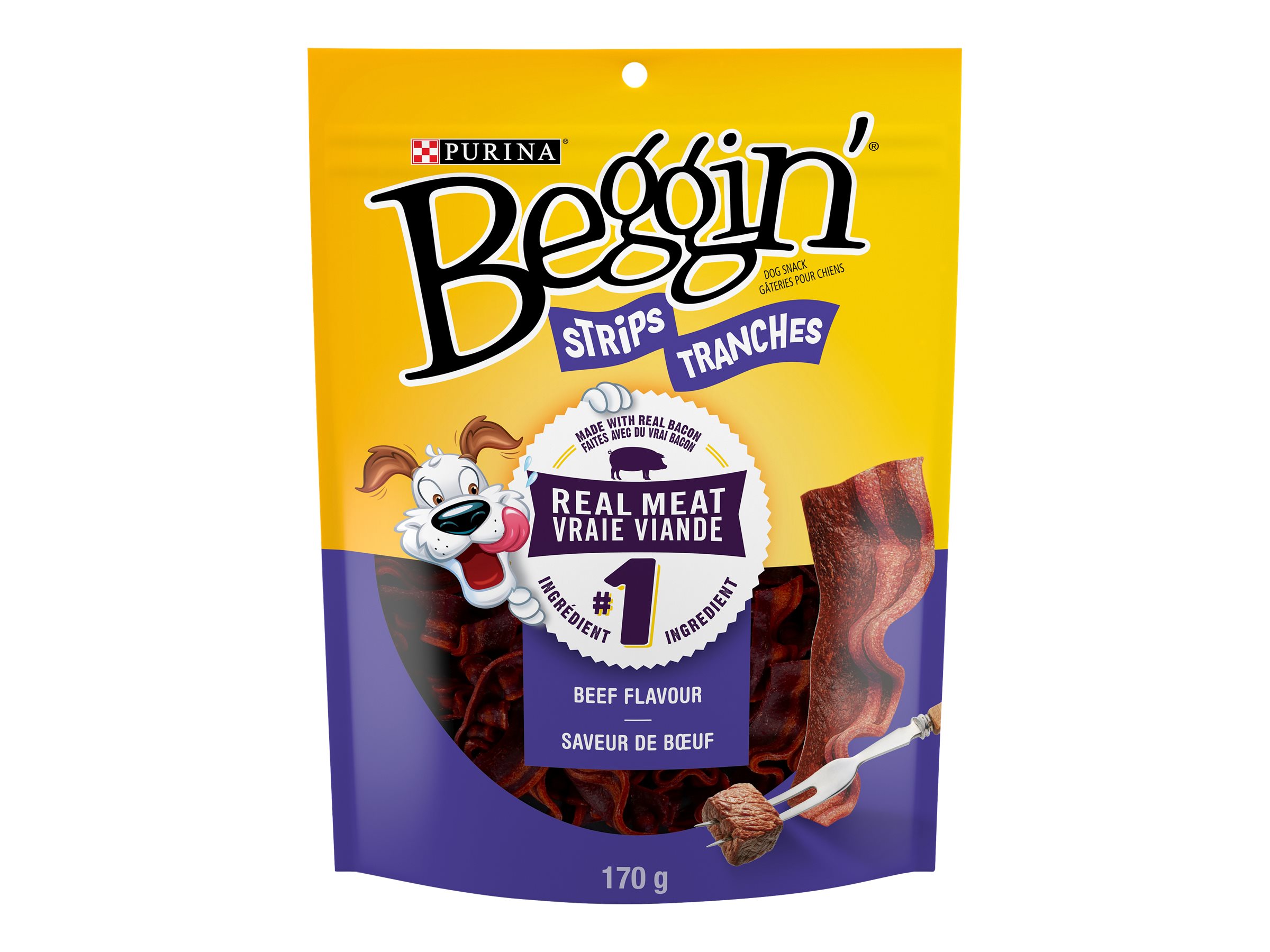 Beggin Strips Chocolate Flavored Dog Treats Purina Beggin Dog Treats ...