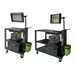 Newcastle Systems PC Series PC550 Mobile Powered Workstation - cart - black