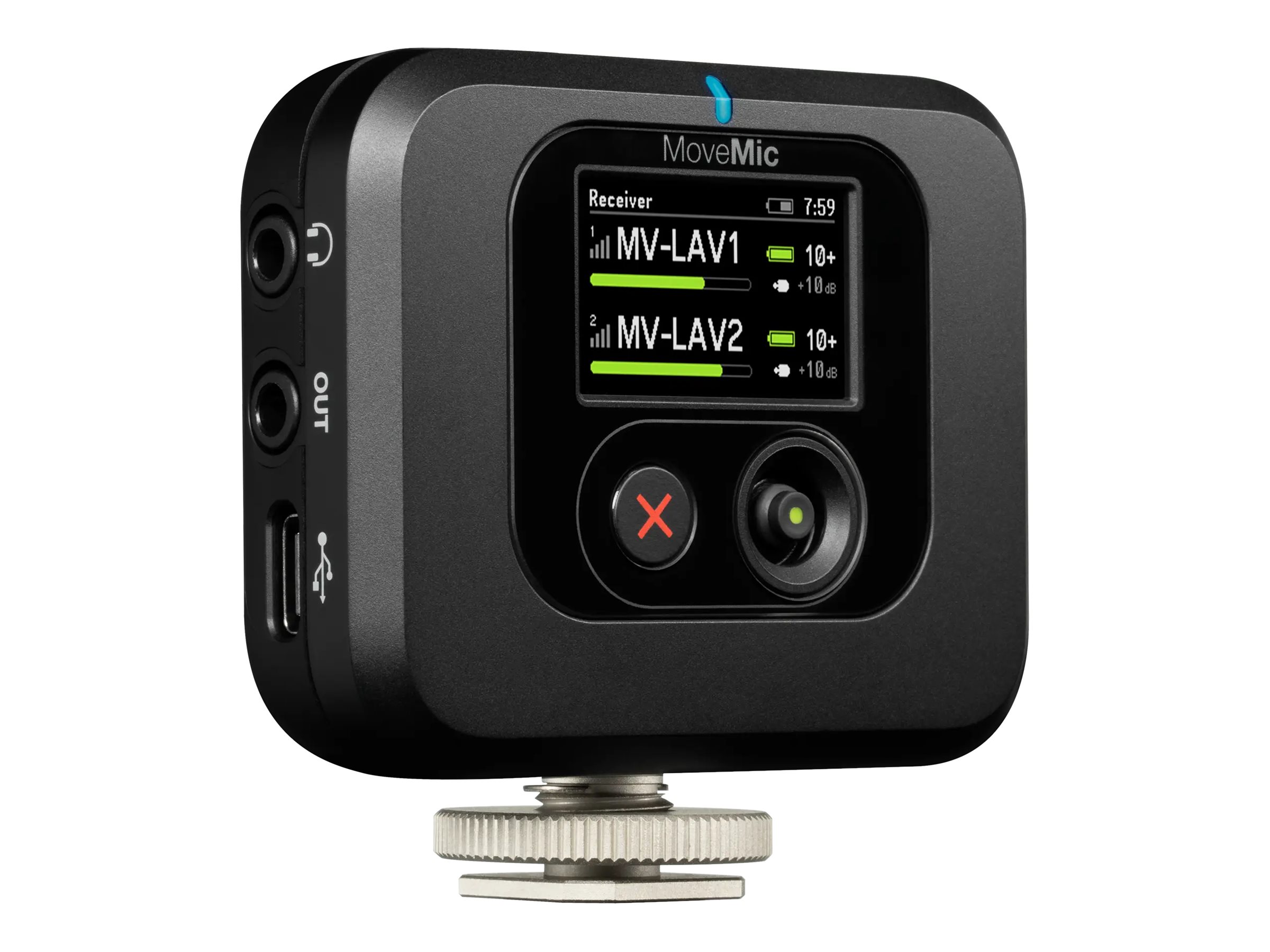 Shure MoveMic Receiver | Overview, Specs, Details | SHI