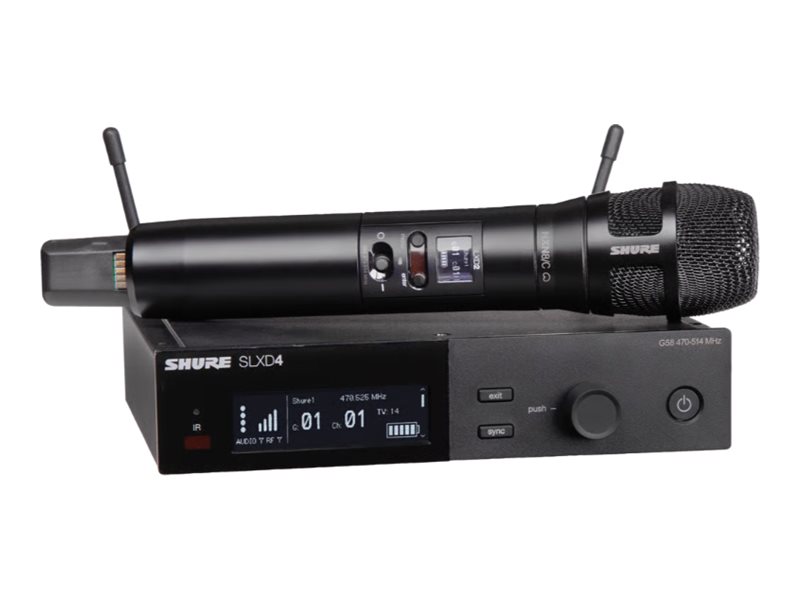 Shure SLX-D Wireless System SLXD24/N8CB | Overview, Specs, Details | SHI