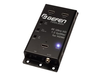 GefenToolBox 4K Ultra HD 1:2 Splitter for HDMI - video/audio splitter ...