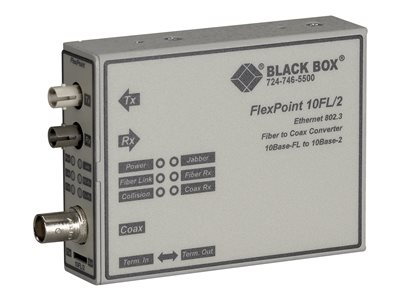 Black Box FlexPoint - media converter - 10Mb LAN