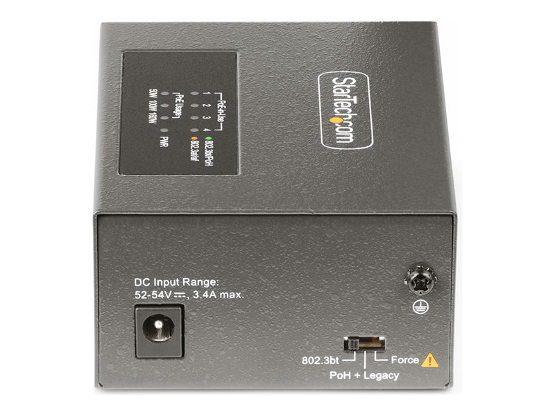 StarTech.com Injecteur PoE++ Multi-Gigabit 4 Ports (AS445C-POE-INJECTOR)