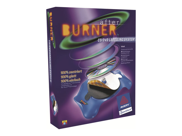 Avery afterBURNER CD Design Labels CD Labeling System - storage CD ...