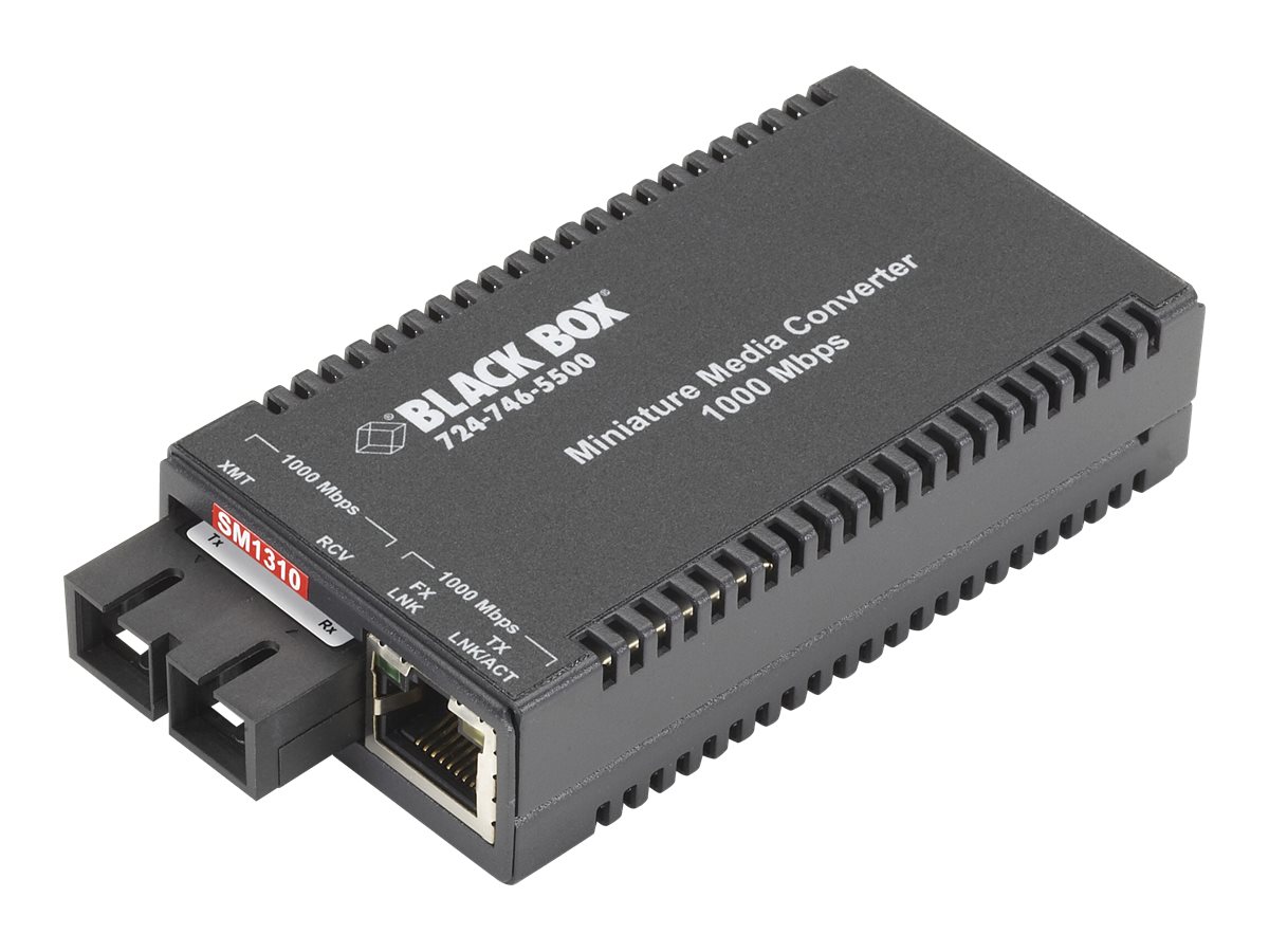 Black Box Multi-Power Miniature Media Converter | Overview, Specs ...