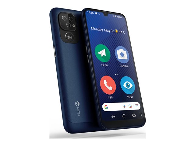 8419 - DORO 8200 - dark blue - 4G smartphone - 64 GB - GSM - Currys ...