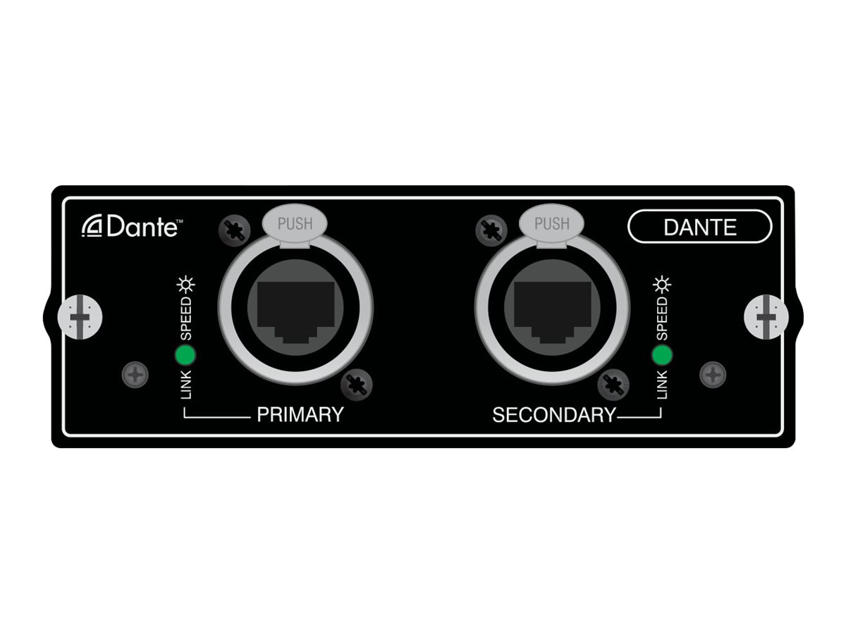 Soundcraft Dante Card | Overview, Specs, Details | SHI