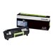 Lexmark 601 - black - original - toner cartridge - LCCP, LRP