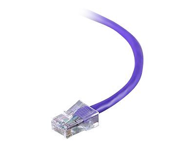 Belkin patch cable - 12 ft - purple