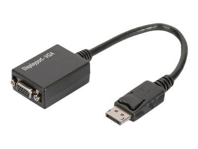 DIGITUS DisplayPort Adapter Cable, display adapter, 15 cm - Paradigm PCs