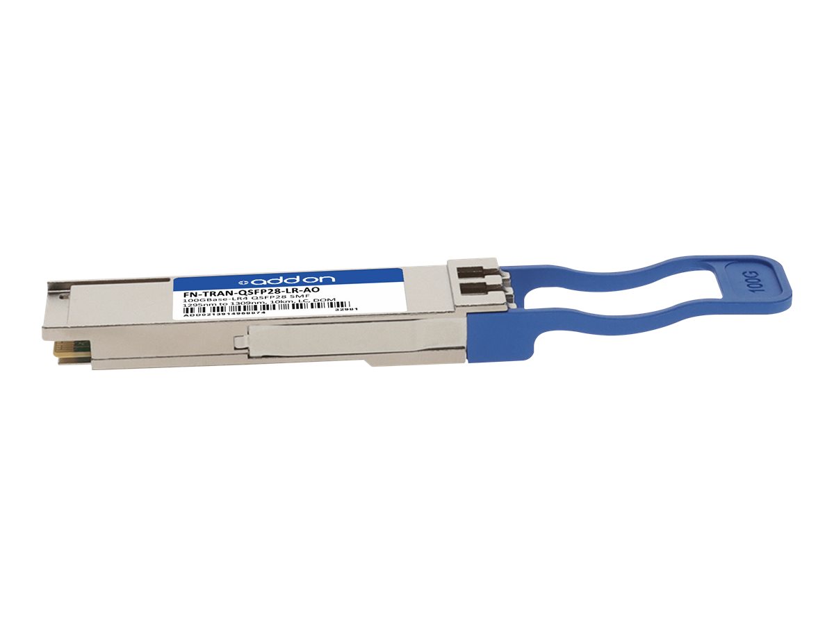 AddOn - QSFP28 transceiver module (equivalent to: Fortinet FN-TRAN ...