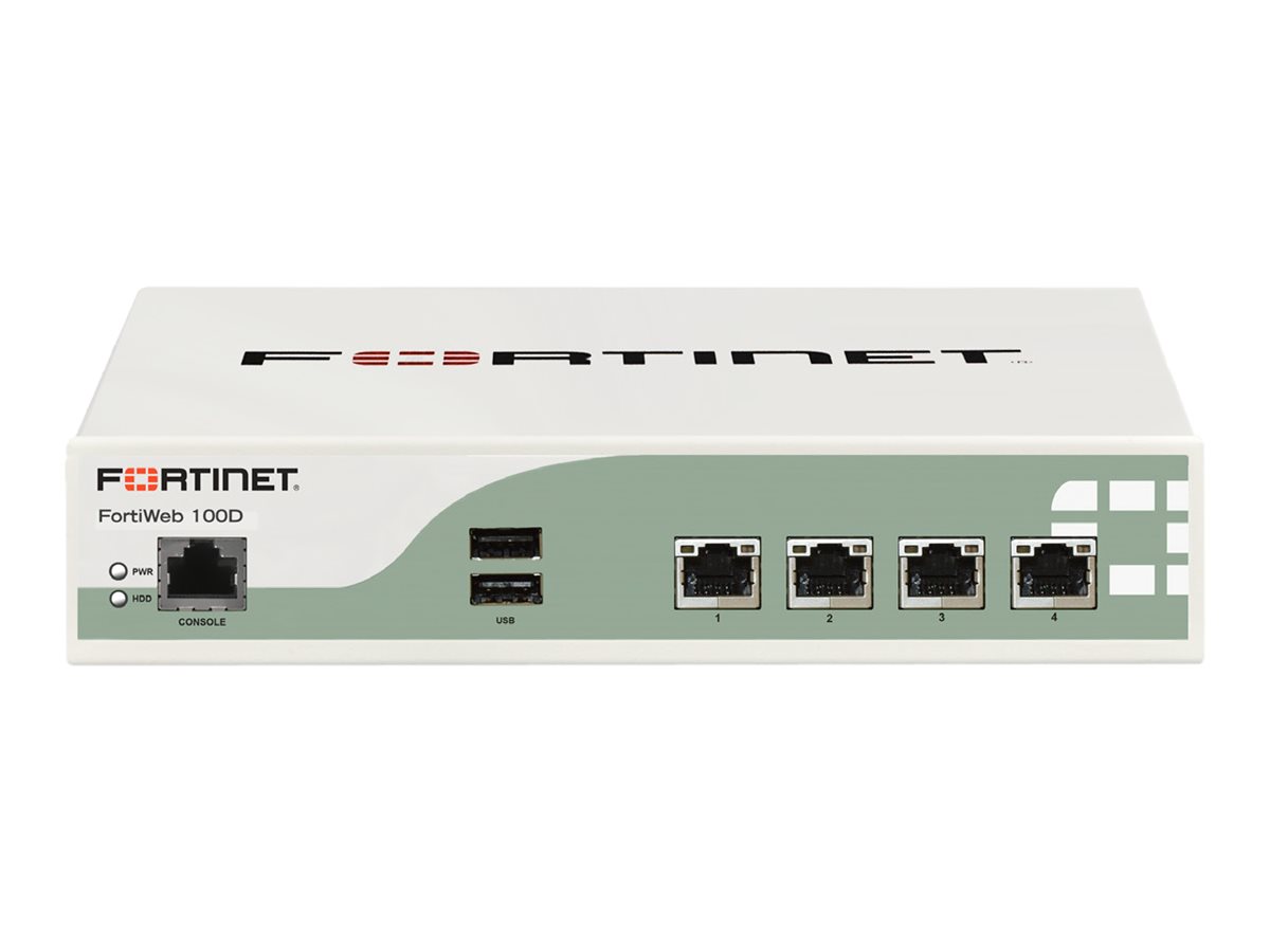 Fortinet FortiWeb 100D | Overview, Specs, Details | SHI