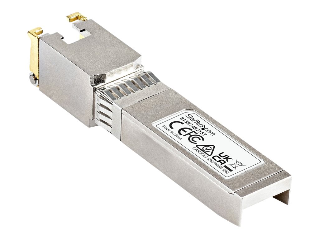 StarTech.com HPE 813874-B21 Compatible SFP+ Module, 10GBASE-T, SFP to ...