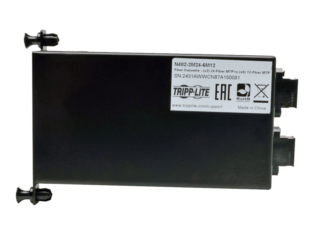 Tripp Lite 2 x 24 Fiber MTP/MPO to 6 x 12 Fiber MTP/MPO Breakout ...
