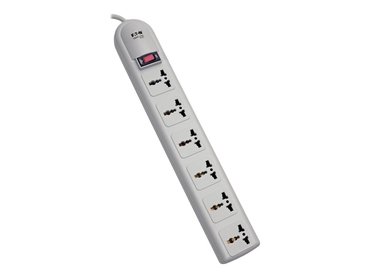 Tripp Lite Surge 6 Universal Outlets/CEE Plug 230V 750 Joules ...