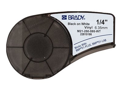 Brady B-595 - labels - matte - 1 roll(s) - Roll (0.25 in x 21 ft)