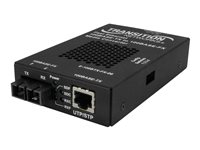 Transition Networks Stand-Alone - fiber media converter - 100Mb LAN