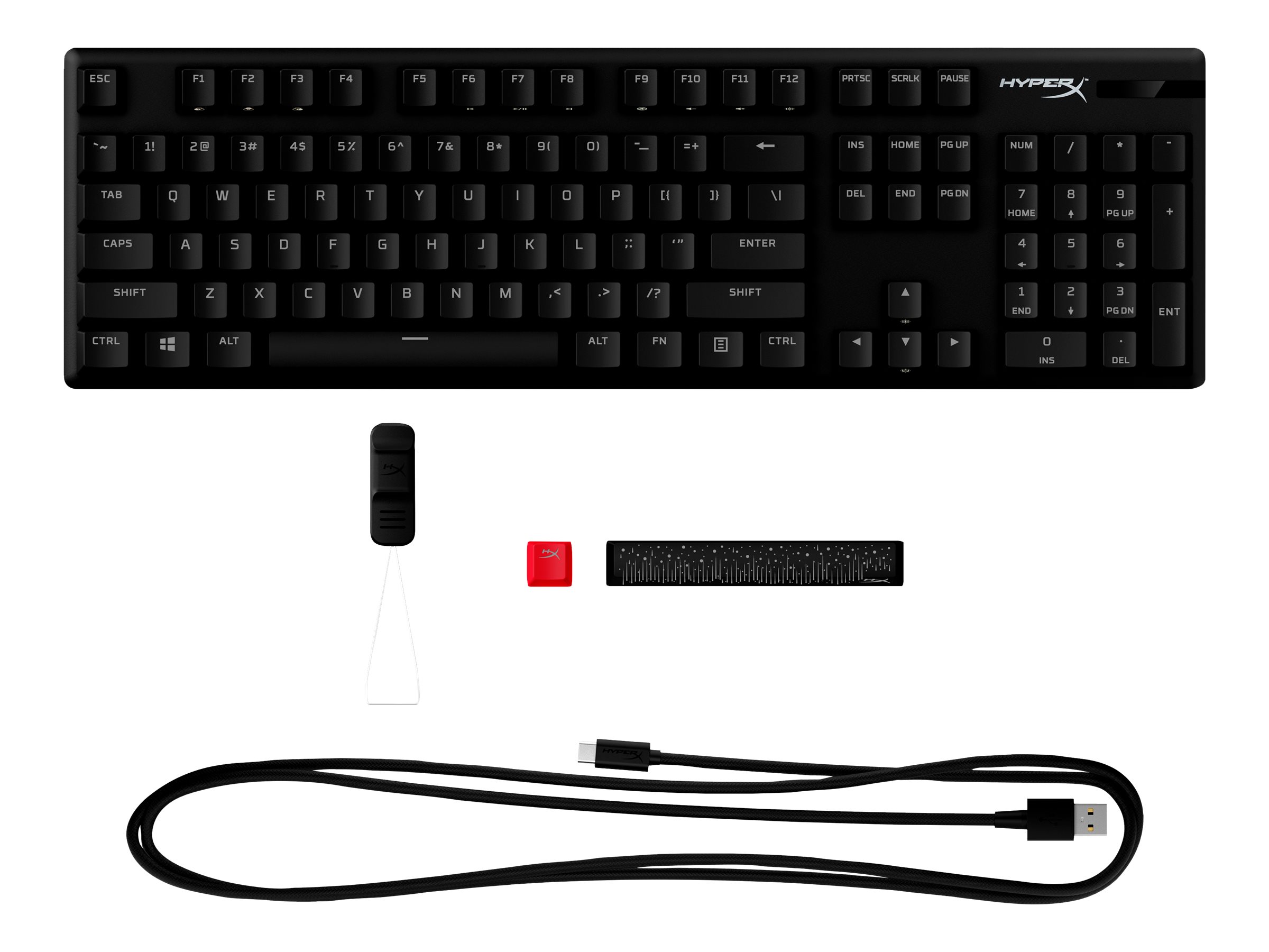 HyperX Alloy Origins, keyboard, QWERTY, US, black Input Device ...