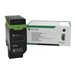 Lexmark - black - original - toner cartridge - LCCP, LRP