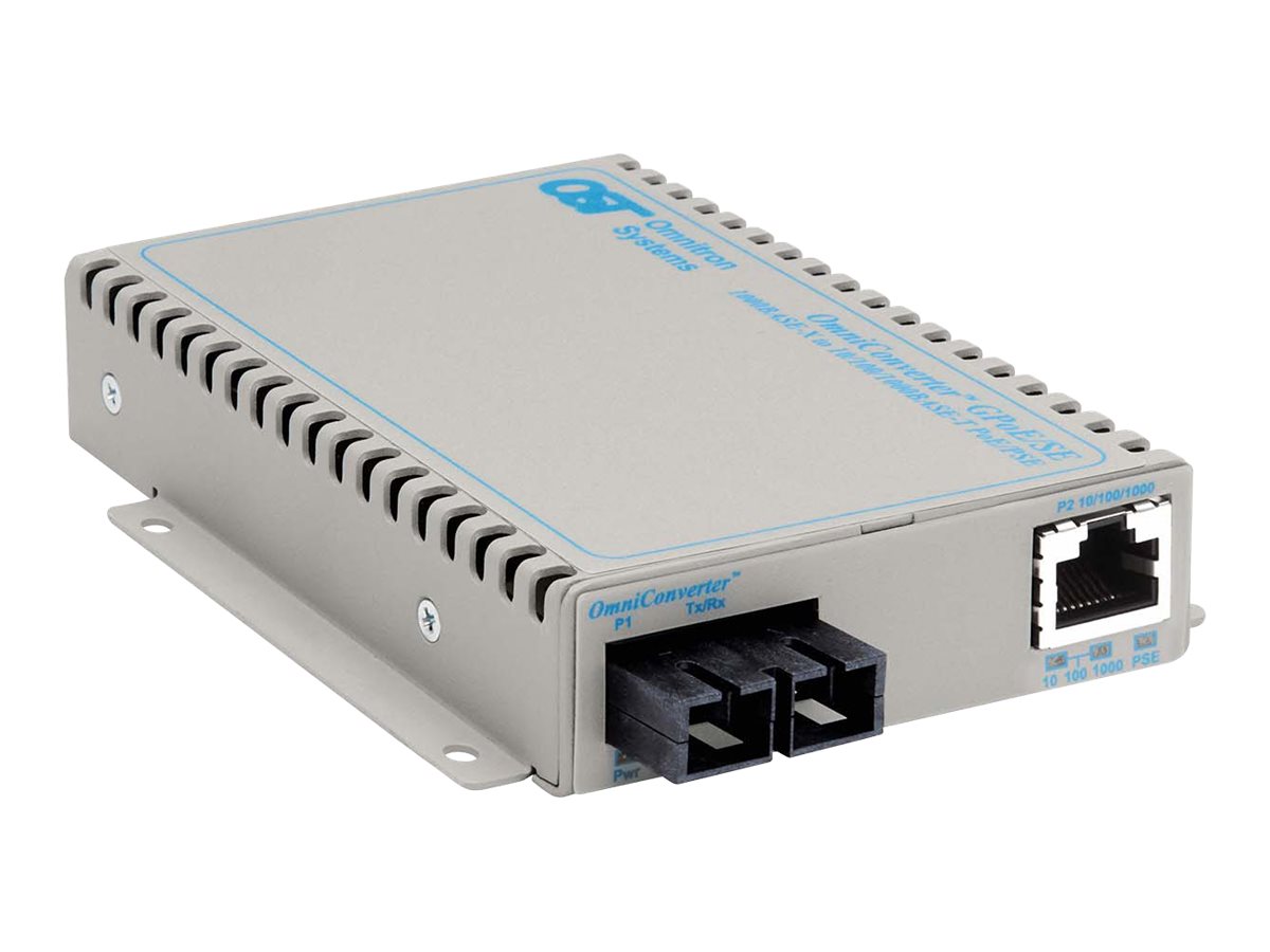 Omnitron OmniConverter GPoE/SE | Overview, Specs, Details | SHI