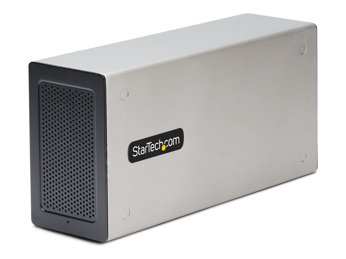 StarTech.com Thunderbolt 3 PCIe Expansion Chassis, Enclosure Box W/Dual ...