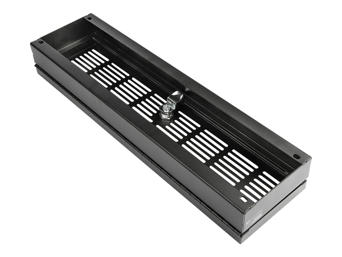 StarTech.com 3U Rack Mount Security Cover, Hinged Locking Rack Panel ...