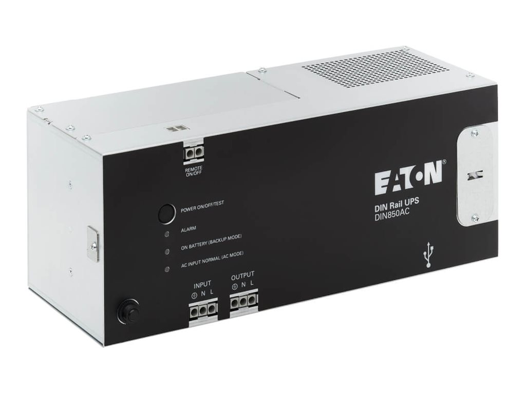 Eaton 850VA 510W 120V AC DIN Rail Industrial UPS | Overview, Specs ...