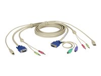 Black Box ServSwitch DT Pro II Cable - keyboard / video / mouse (KVM ...