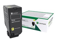 Lexmark - yellow - original - toner cartridge - LCCP, LRP