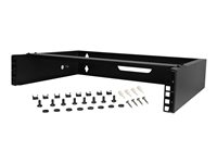StarTech.com 2U Wall Mount Rack, 19" Wall Mount Network Rack, 14 inch ...