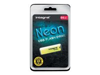 Integral Neon - USB flash drive - 64 GB
