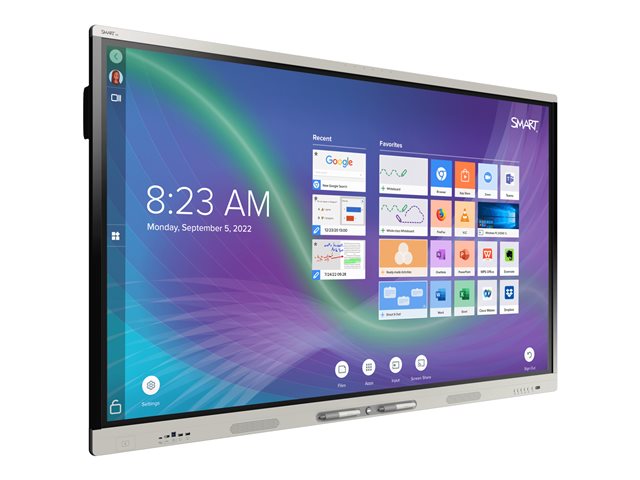SMART Board MX086-V4 MX (V4) Series with iQ - 86" LED-backlit LCD ...