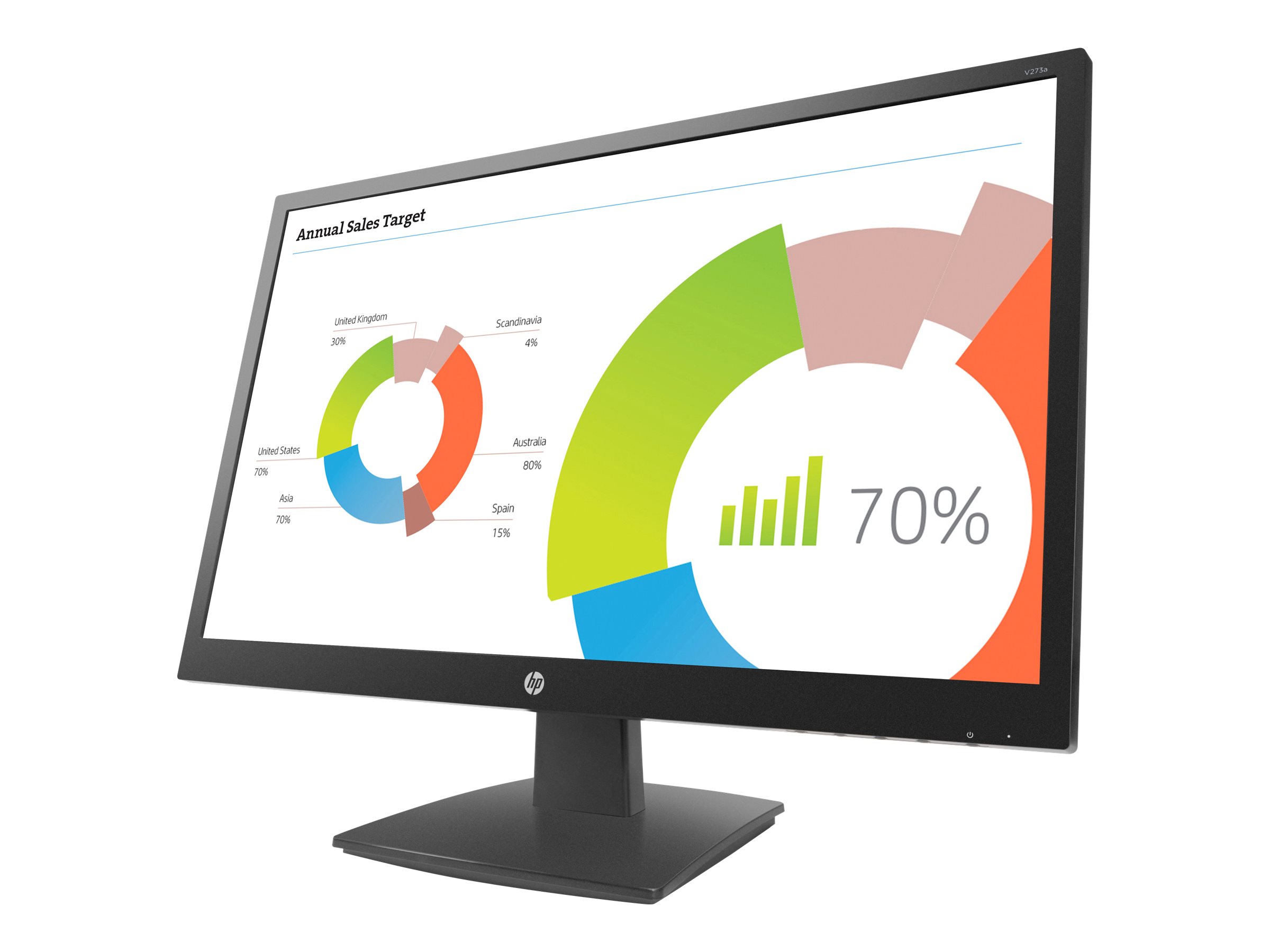 HP V273a - LED monitor | Overview, Specs, Details | SHI