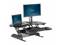 VARIDESK Cube Corner 36 stand - for 2 monitors