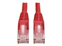 Tripp Lite 5ft Cat6 Gigabit Snagless Molded Patch Cable RJ45 M/M Red 5 ...