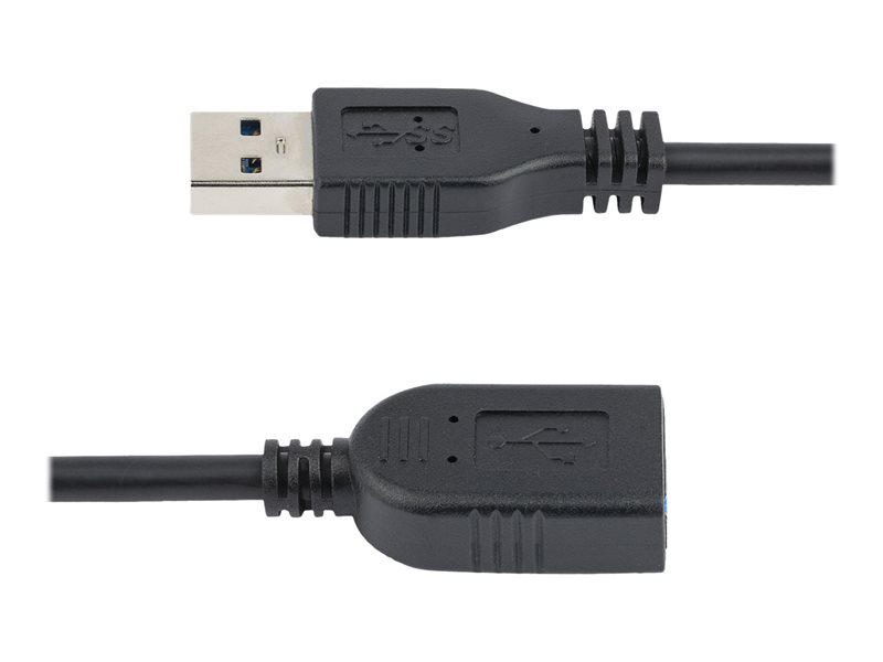 StarTech.com Rallonge USB 3.0 A vers A de 15 cm - M/F (USB3EXT6INBK)