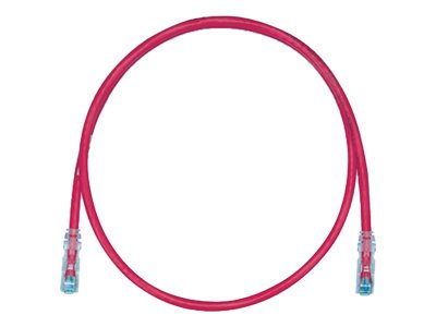 Panduit TX6 PLUS patch cable - 8 ft - red