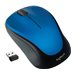 Logitech M317 - mouse - 2.4 GHz - steel blue