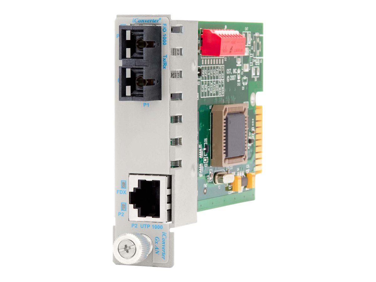 Omnitron iConverter Gx AN Dual-Fiber | Overview, Specs, Details | SHI