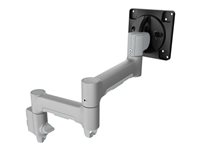 Atdec - Monitor Arm - 460 mm - With Channel Clamp - Silver