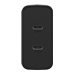 OtterBox power adapter - 2 x USB-C - 50 Watt