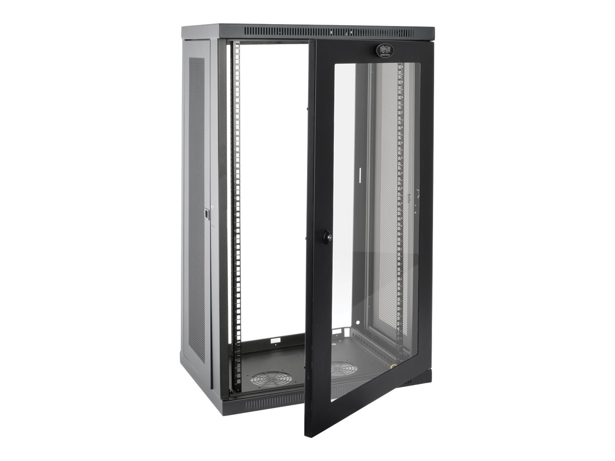 Tripp Lite 21U Wall Mount Rack Enclosure Server Cabinet w/Acrylic Door ...