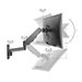 SIIG High Premium Aluminum Gas Spring Wall Mount - Single Monitor ...