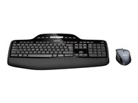Logitech Wireless Desktop MK710 - keyboard and mouse set - Italian