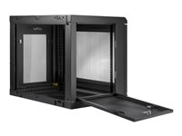 StarTech.com 2-Post 9U Wall Mount Network Cabinet, 19" Wall-Mounted ...
