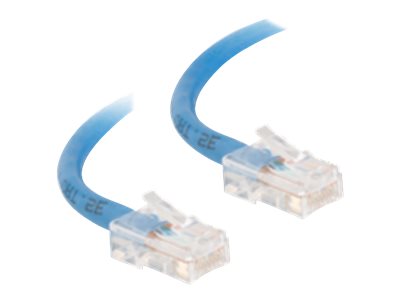 Quiktron Value Series patch cable - 2 ft - blue